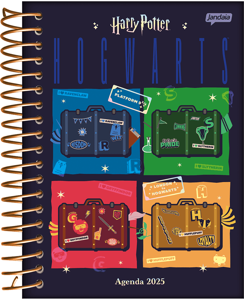 AGENDA DIARIA – HARRY POTTER – Jandaia
