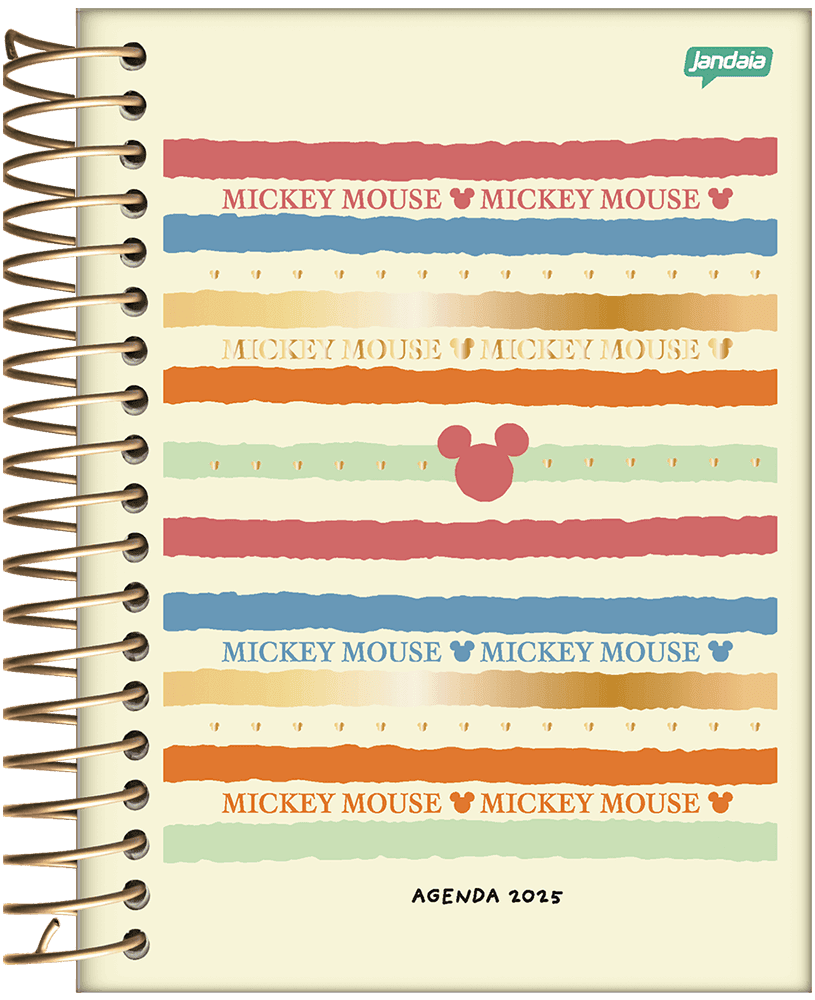 AGENDA DIARIA – MICKEY ARTS – Jandaia