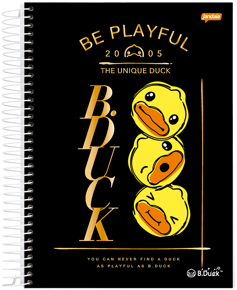 CADERNO ESPIRAL UNIVERSITÁRIO – B-DUCK – Jandaia