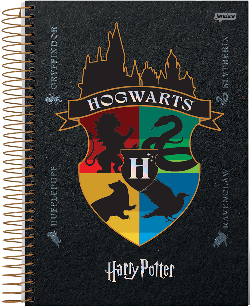 CADERNO ESPIRAL UNIVERSITÁRIO – HARRY POTTER – Jandaia