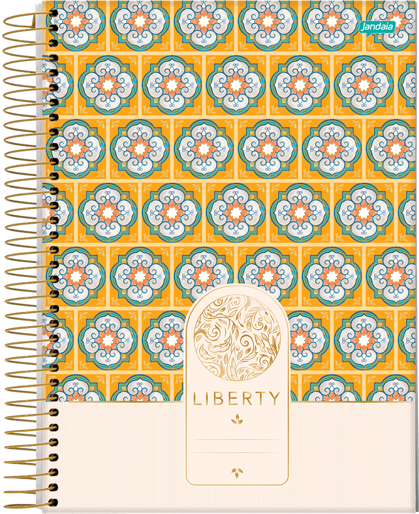 CADERNO ESPIRAL UNIVERSITÁRIO – LIBERTY – Jandaia