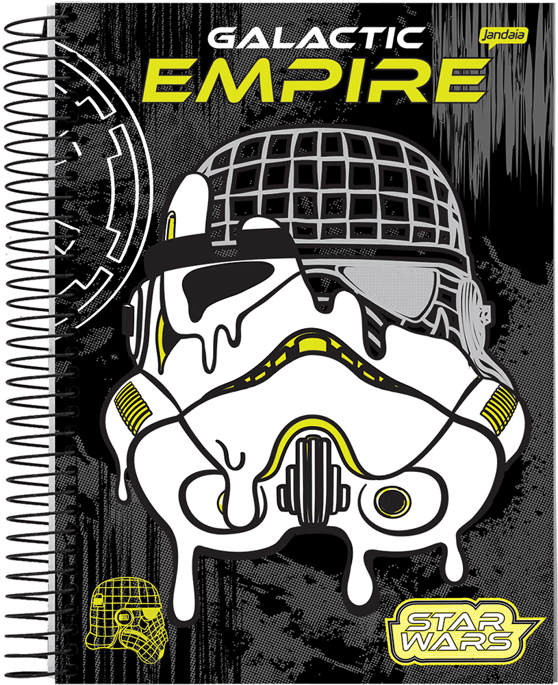 CADERNO ESPIRAL UNIVERSITÁRIO – STAR WARS – Jandaia